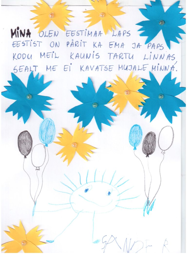 Luuletus Eesti 100. sünnipäevaks – Anni Lasteaed – Sverresson OÜ